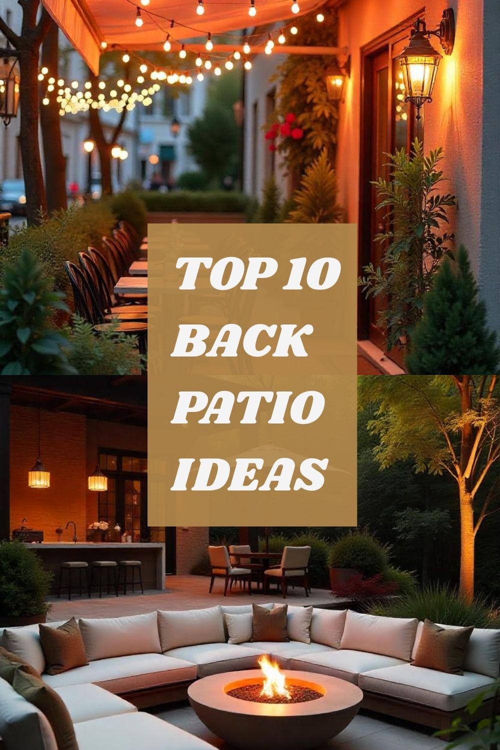 10 Back Patio Ideas to Transform Your Outdoor Space - Home Decor Made Easy